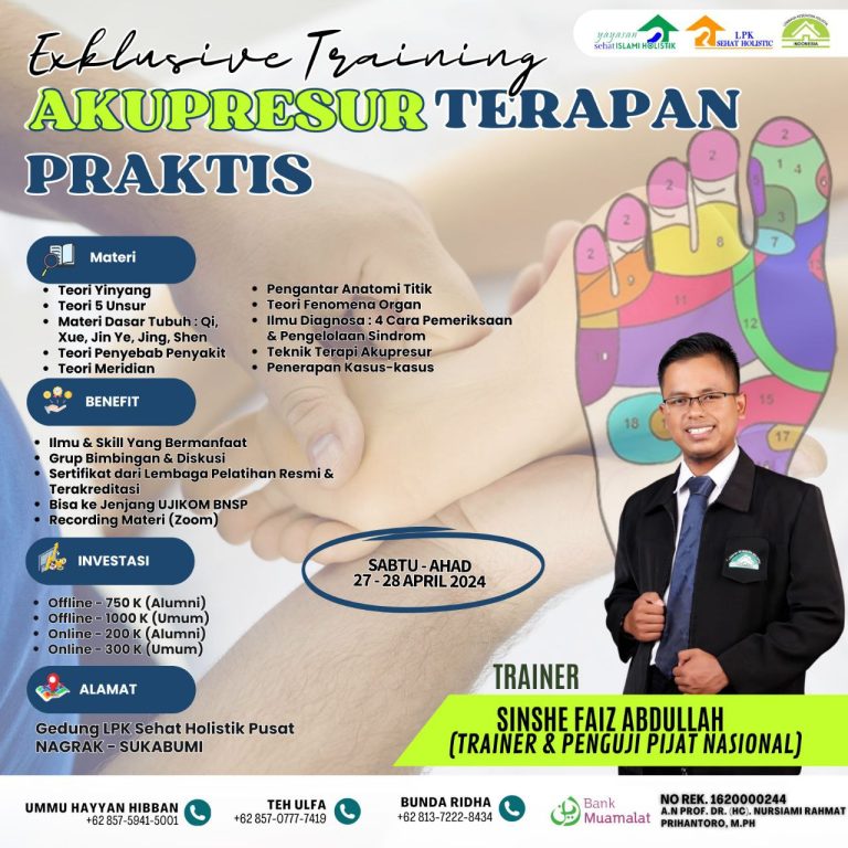 Exclusive Training Akupresur Terapan Praktis - :: *Rumah Sehat Herba ...